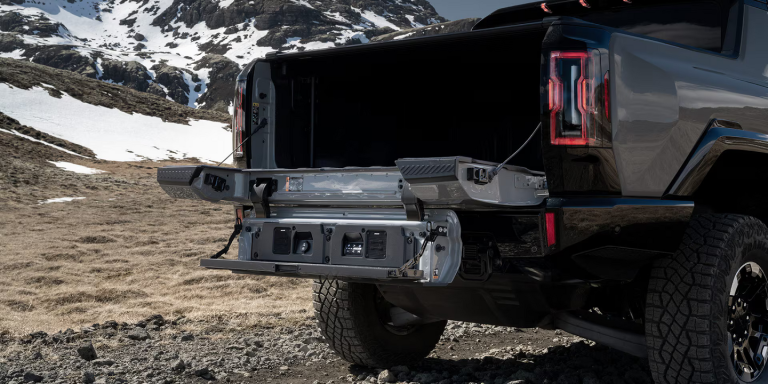 2026 GMC HUMMER EV Pickup Towing Features and Capacity – Peruzzi Buick ...